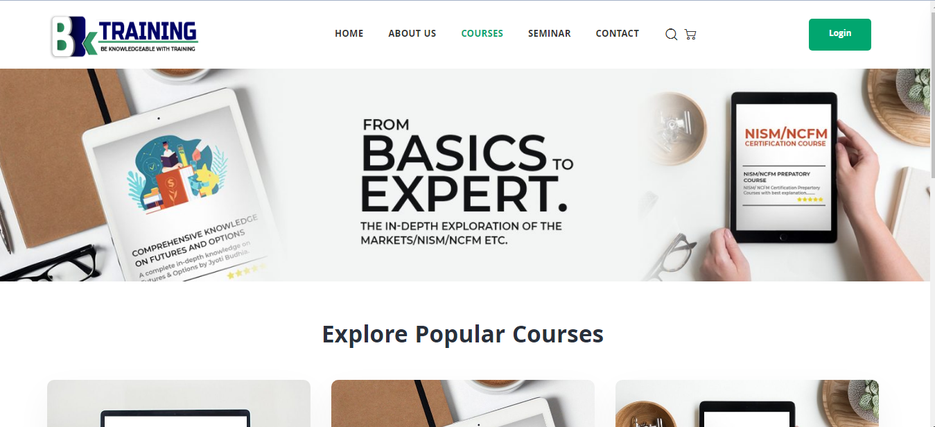 The BK Training - DIGITAL MARKETING | VIDEOS | WEBSITE | Elixir Digital Media